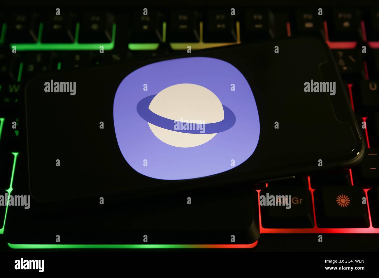 Samsung internet browser hi-res stock photography and images - Alamy