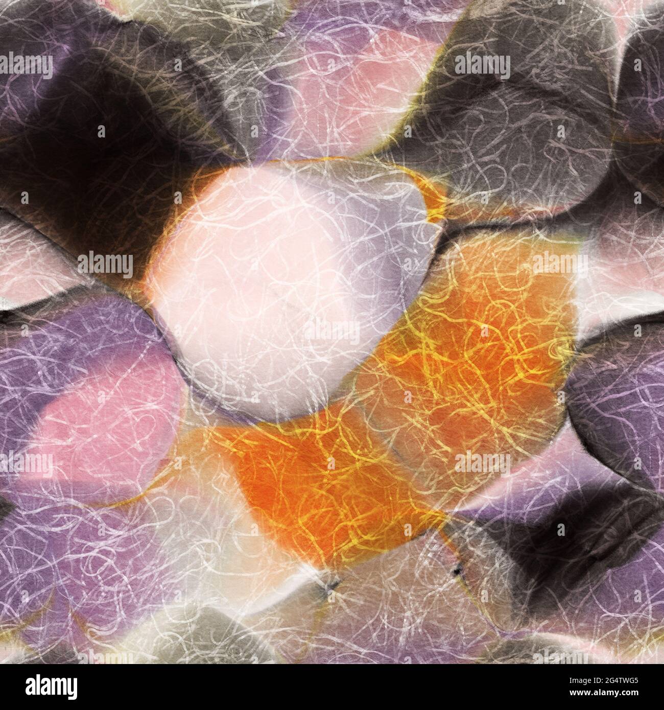 Seamless abstract blobs of color paper texture Stock Photo - Alamy