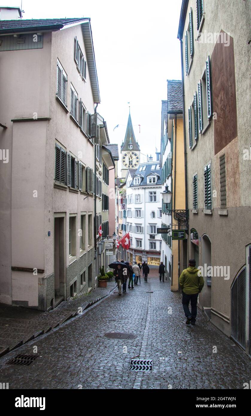 Switzerland street hi-res stock photography and images - Alamy
