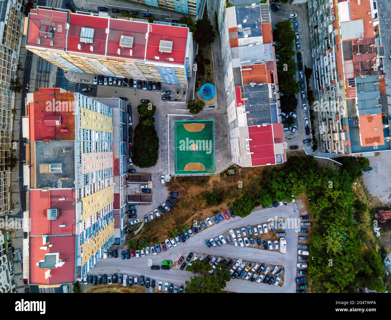 Almada lisbon portugal cacilhas aerial hi-res stock photography and ...