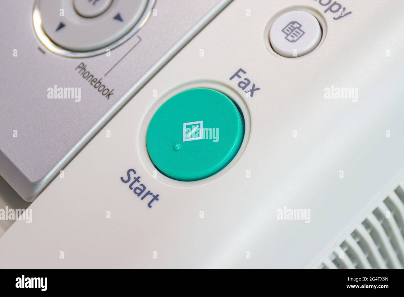 Electronic fax machine hi-res stock photography and images - Alamy