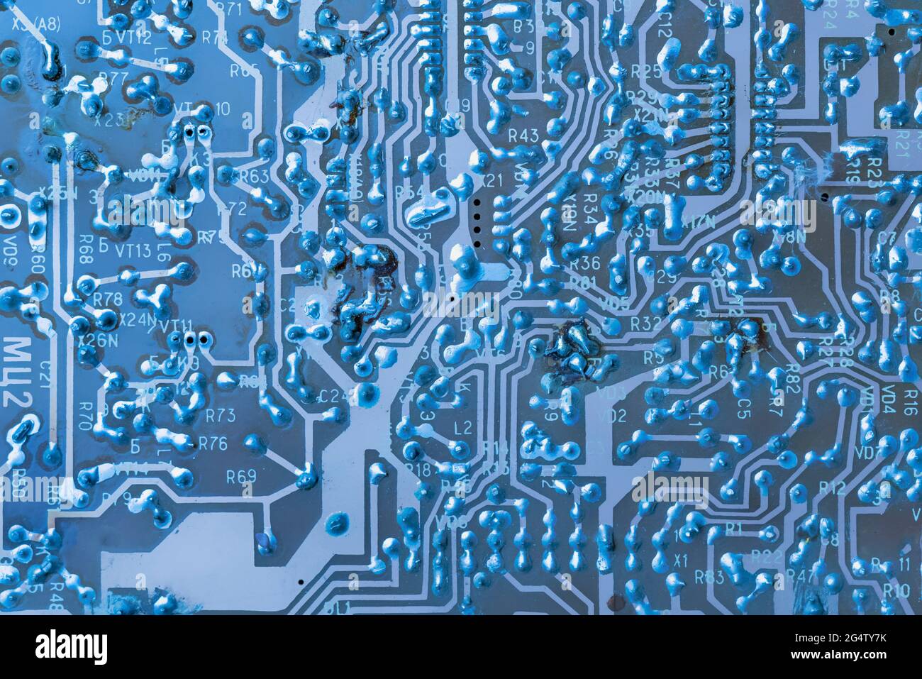 closeup photo of computer circuit board background texture abstract ...