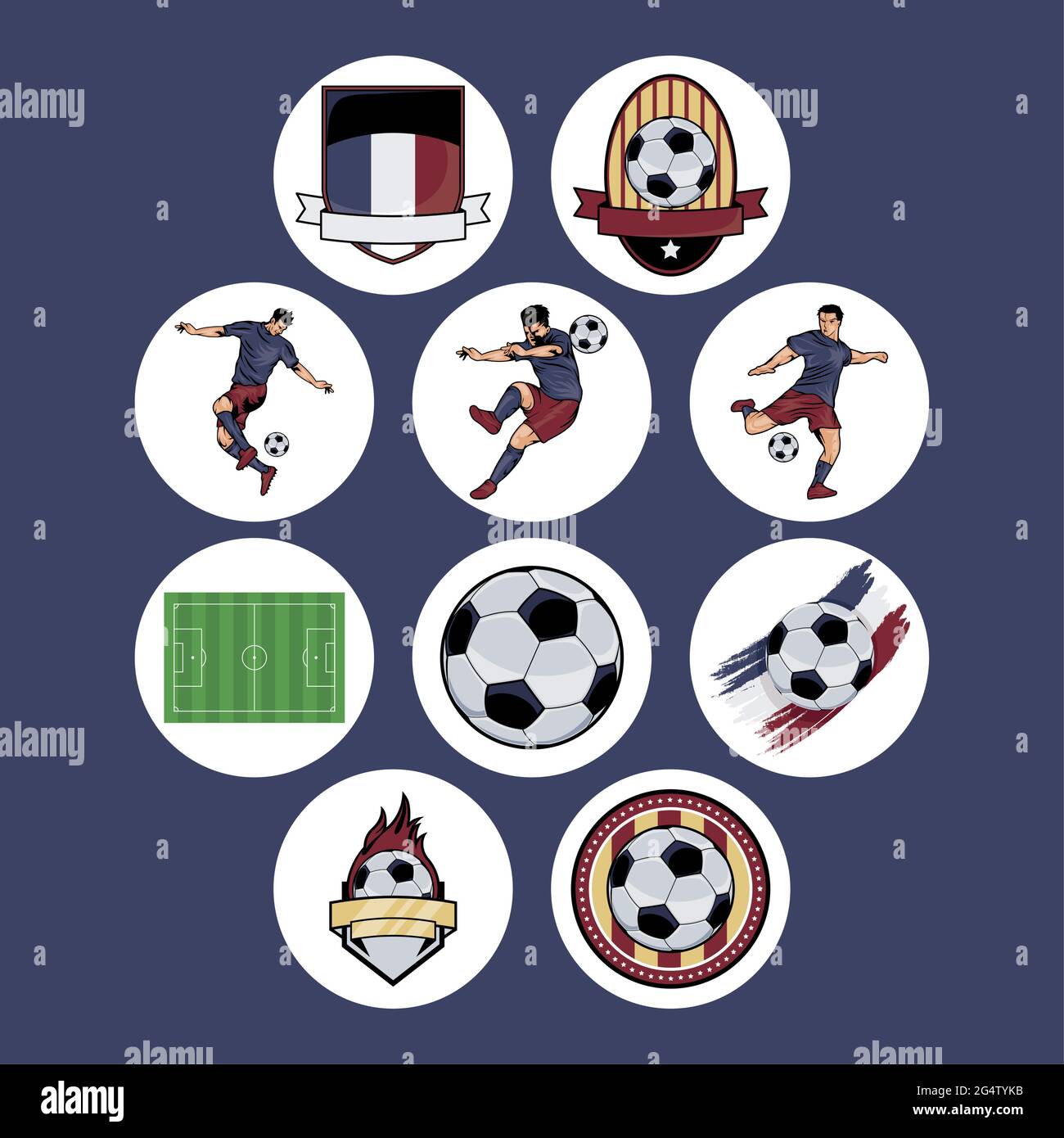 Ten colors Stock Vector Images - Alamy