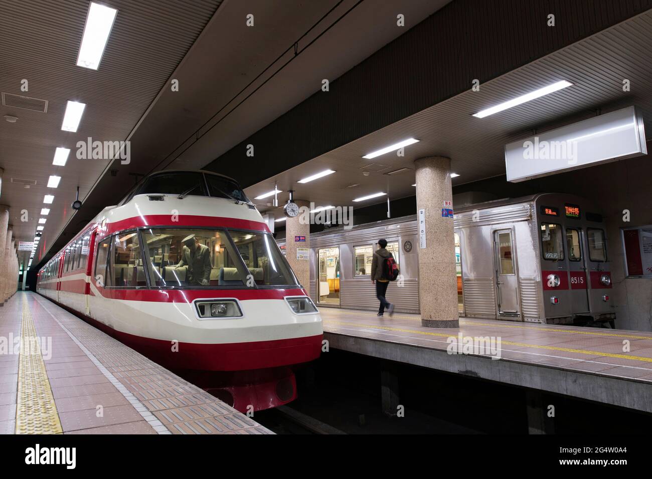 Double decker train hi-res stock photography and images - Alamy