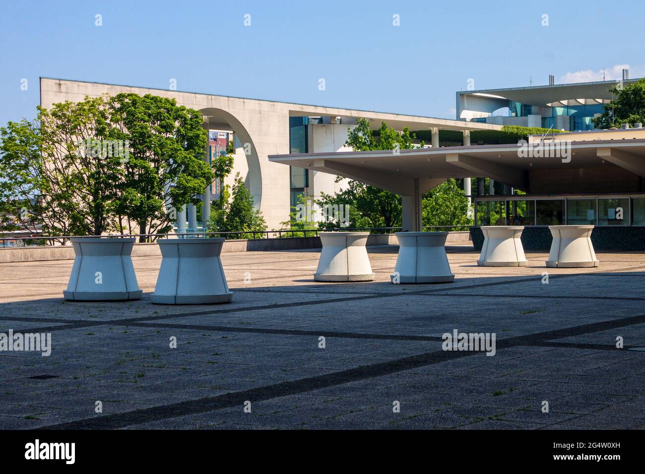 German Chancellery (Bundeskanzleramt) Building in Berlin, Germany Stock ...