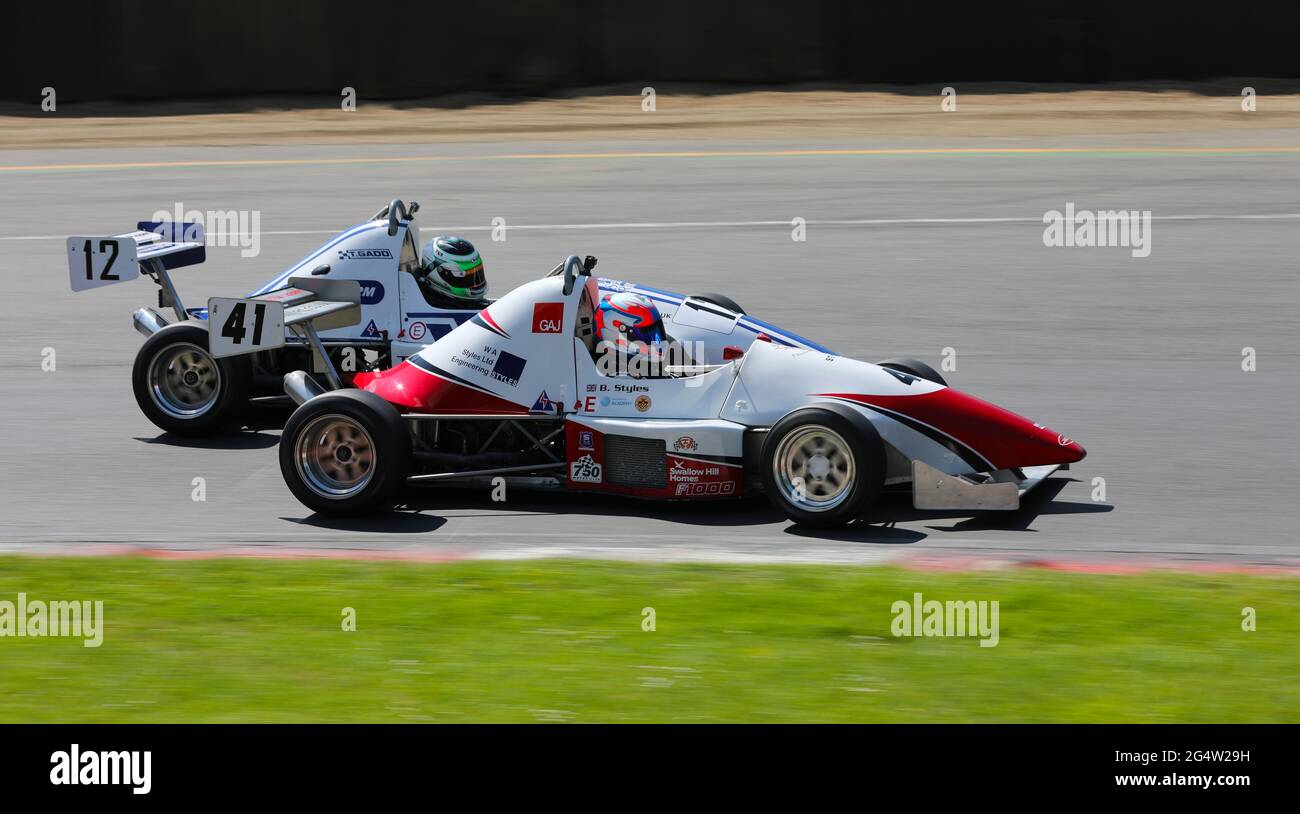 The 750 Motor Club F1000 championship held at Brands Hatch, Kent ...