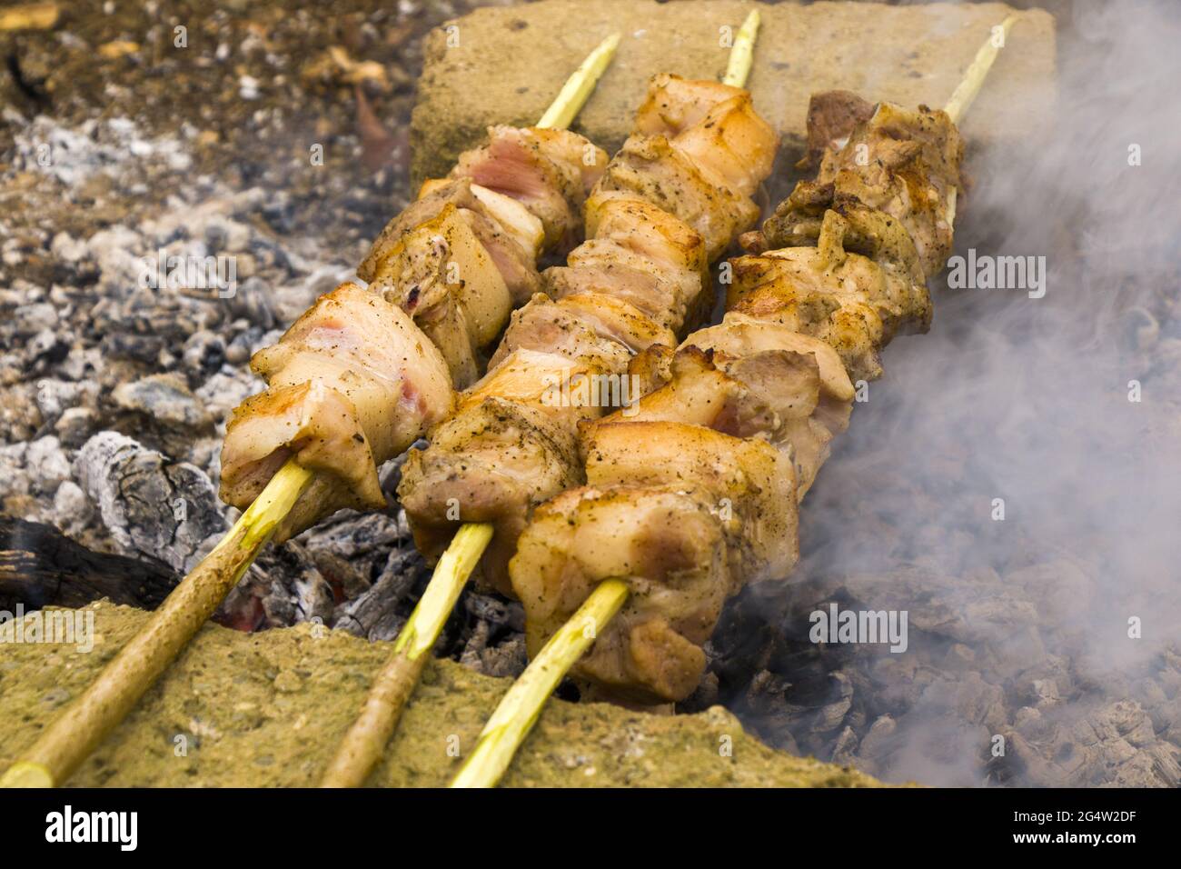 Traditional georgian mtsvadi grill hi-res stock photography and images ...