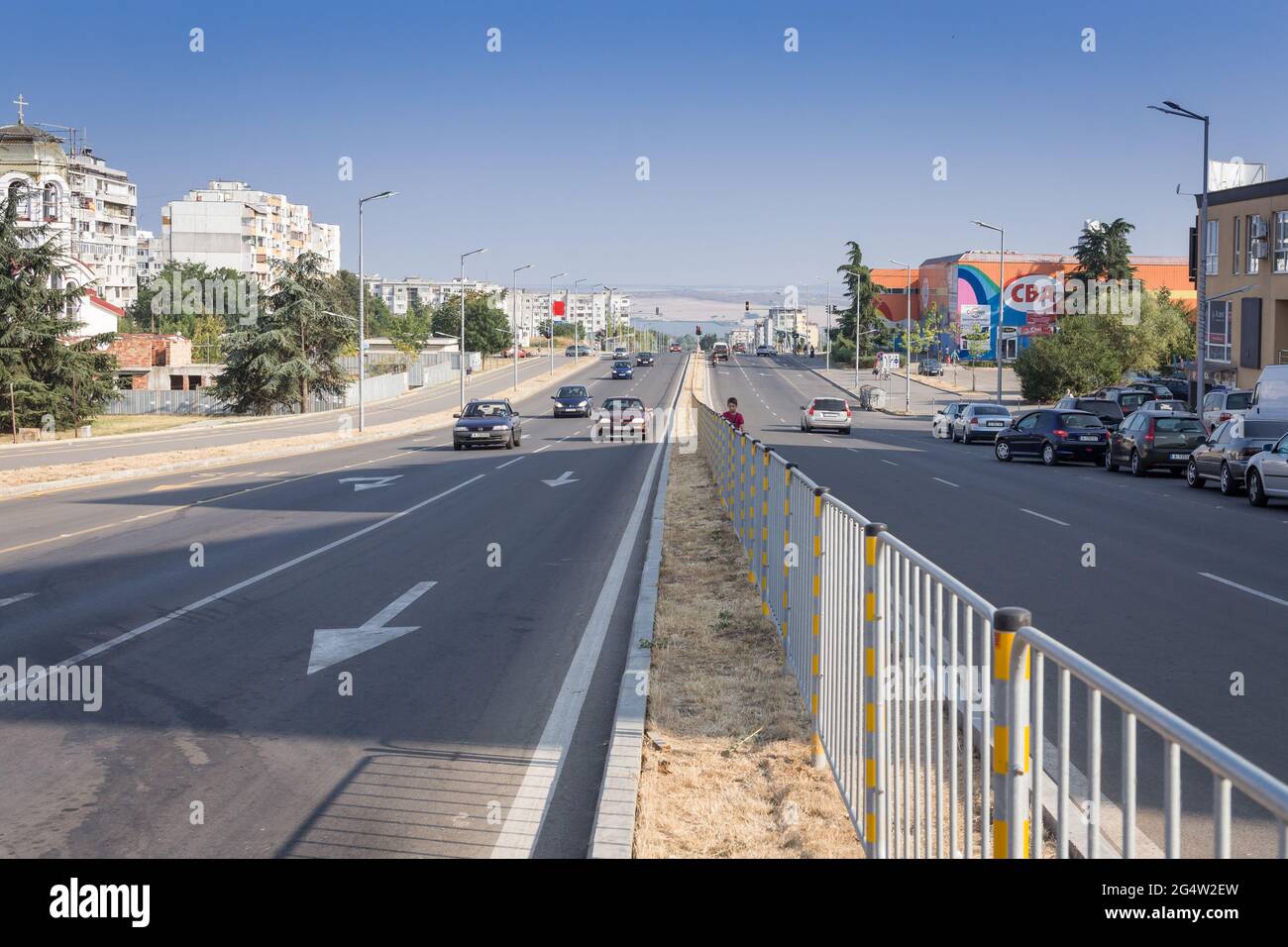 Car speed and distance hi-res stock photography and images - Alamy
