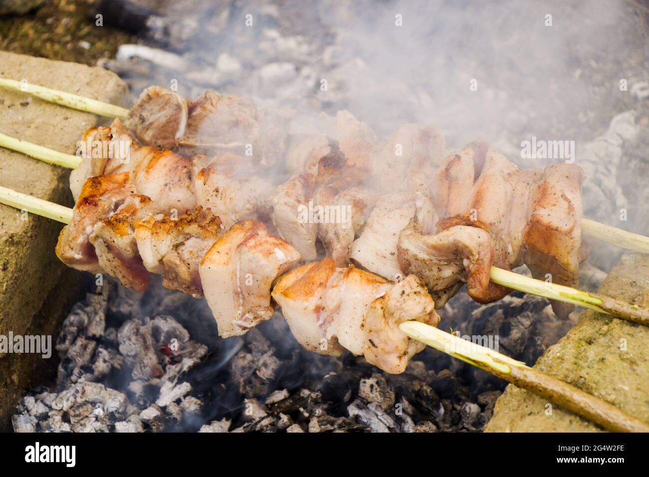 Traditional georgian mtsvadi grill hi-res stock photography and images ...