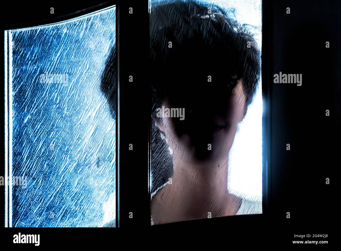 Creepy spooky blurred night scene hi-res stock photography and images ...