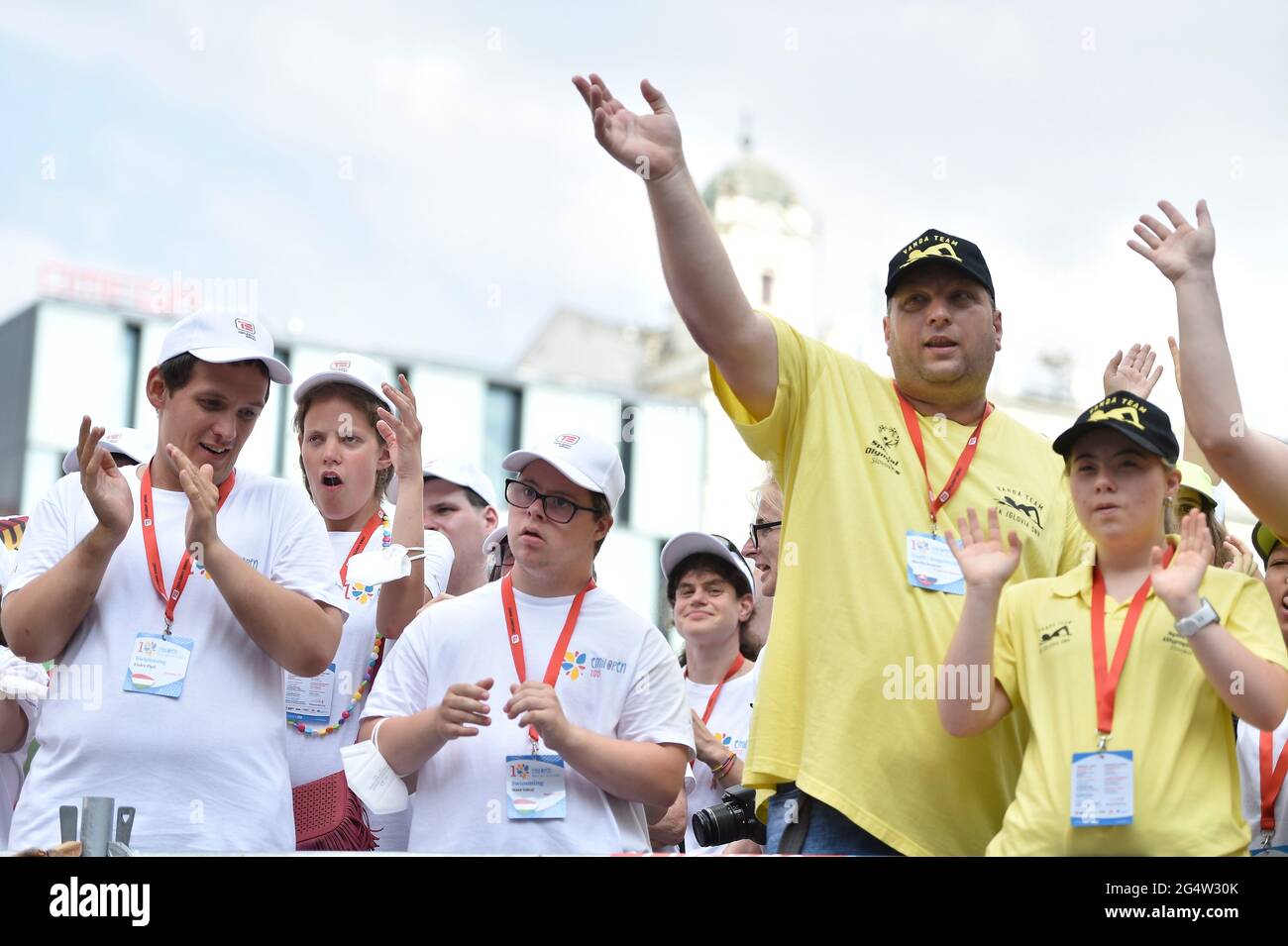 Brno, Czech Republic. 23rd June, 2021. European Youth Games for the ...