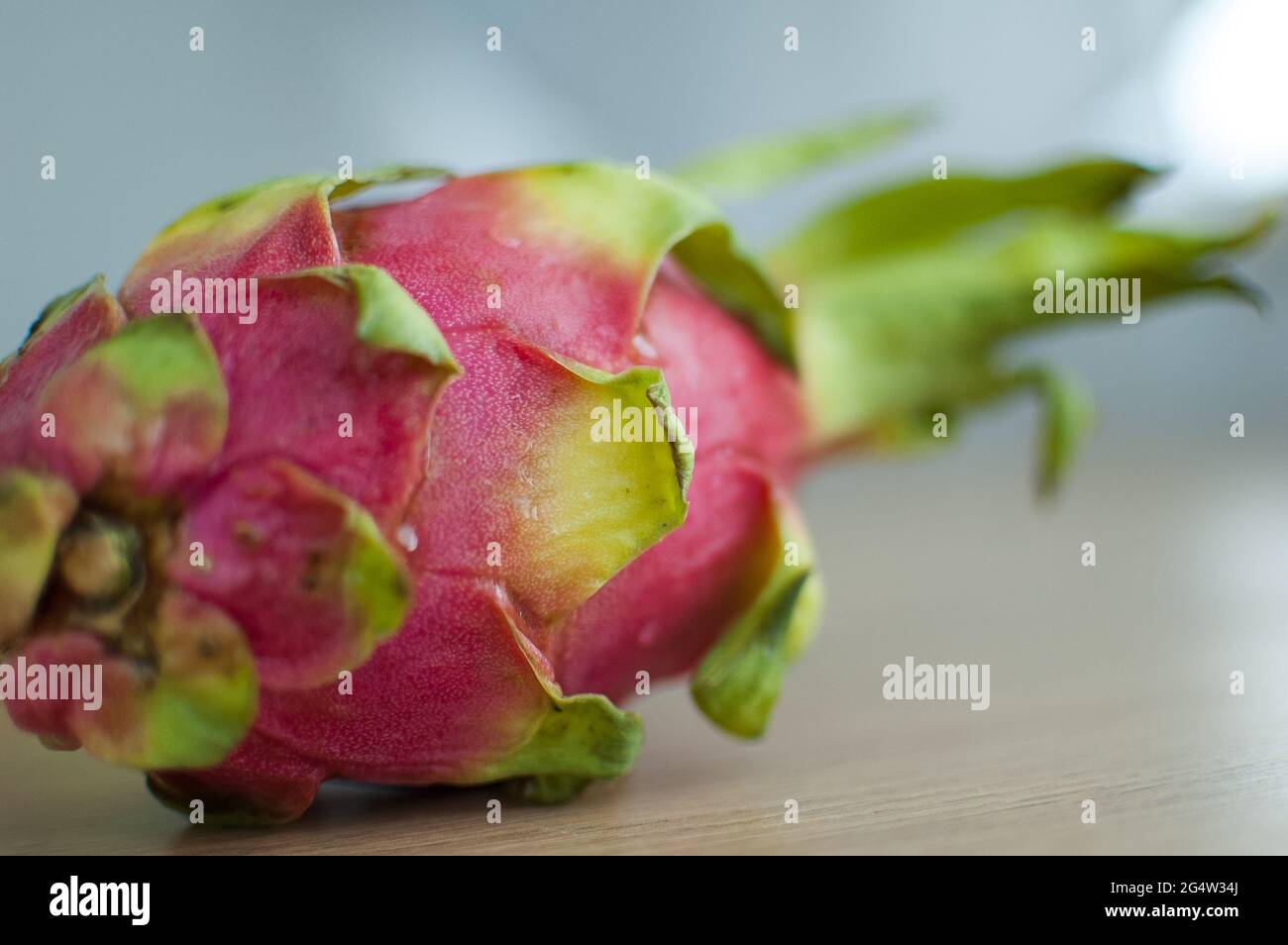 Fresh ripe organic dragon fruit or pitaya, pitahaya. Exotic fruits ...