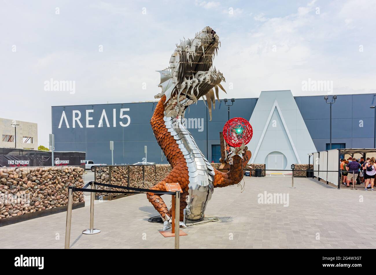Area 15 las vegas hi-res stock photography and images - Alamy