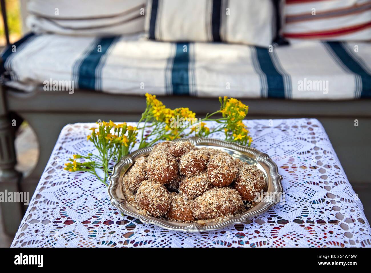 Melomakarona crete hi-res stock photography and images - Alamy