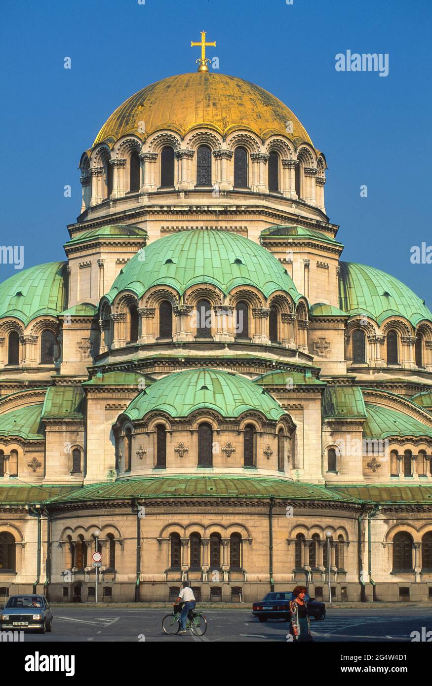 SOFIA, BULGARIA - Alexander Nevsky Cathedral exterior Stock Photo - Alamy