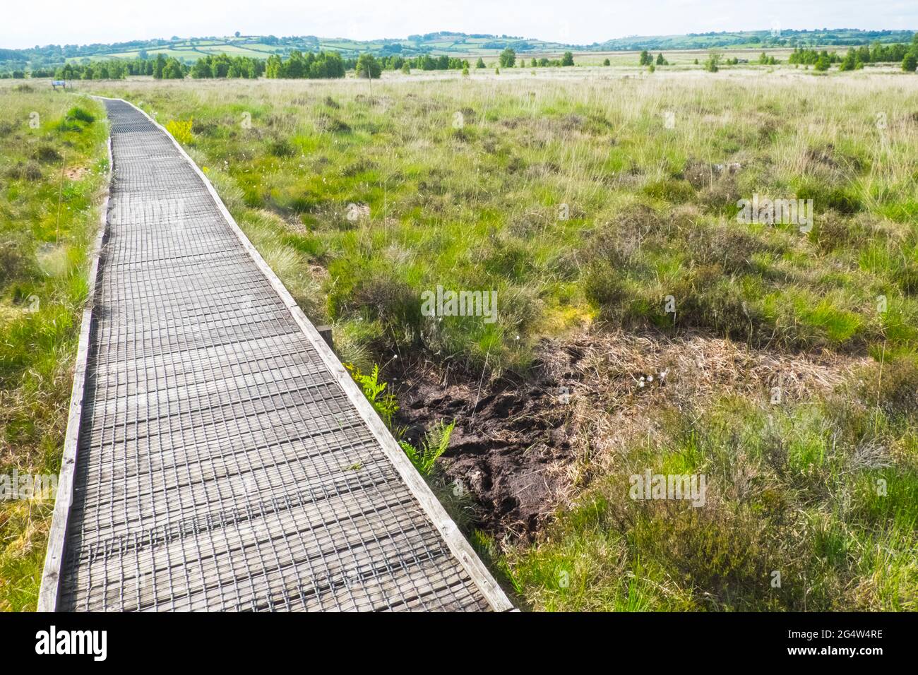 Cors Caron is a raised bog in Ceredigion, Wales. Cors is the Welsh word ...