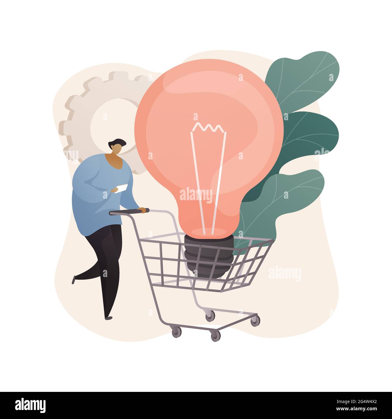 E-commerce development abstract concept vector illustration Stock ...