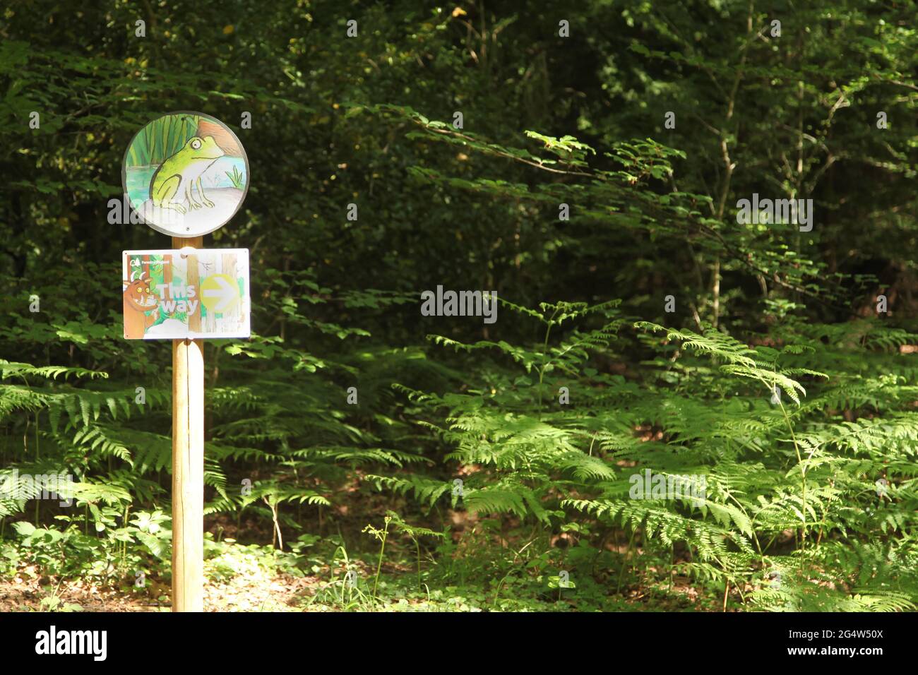 Gruffalo sign hi-res stock photography and images - Alamy