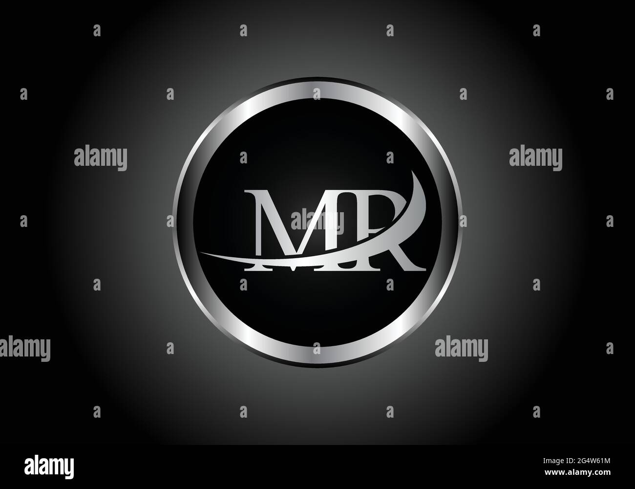 Letter mr logo hi-res stock photography and images - Alamy