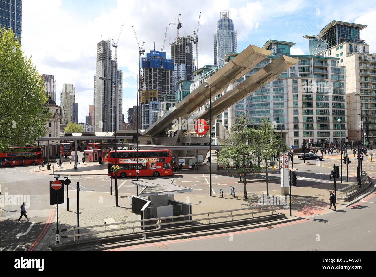 Vauxhall, an interchange station for Network Rail, London Underground ...
