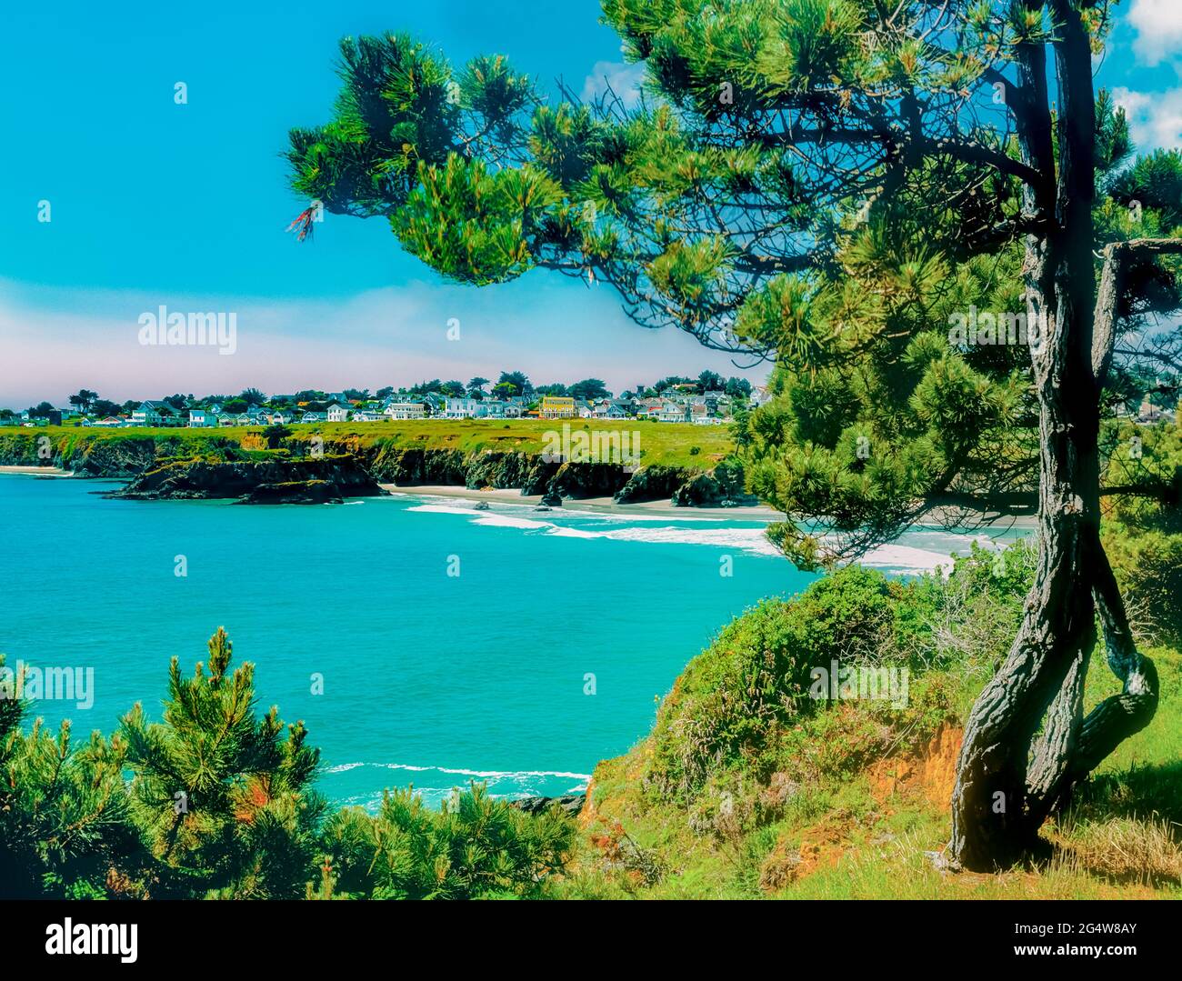 Tree village hi-res stock photography and images - Alamy