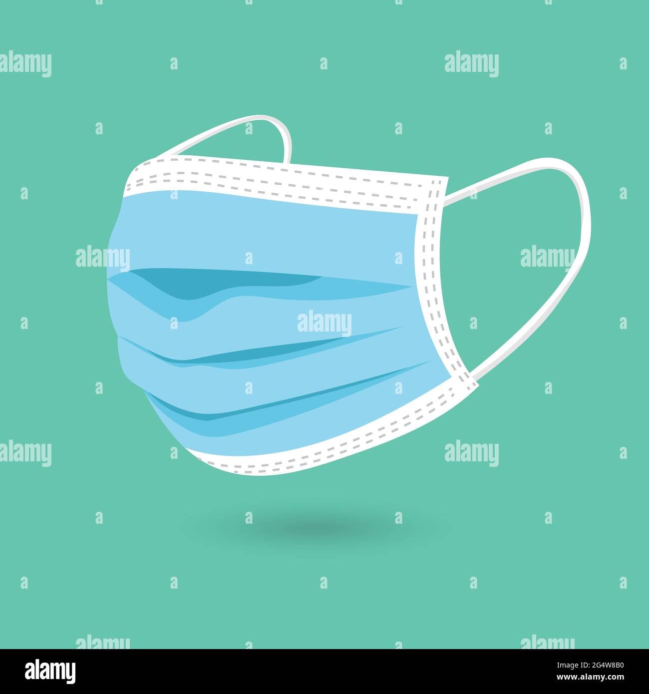 Respiratory illness from dust Stock Vector Images - Alamy