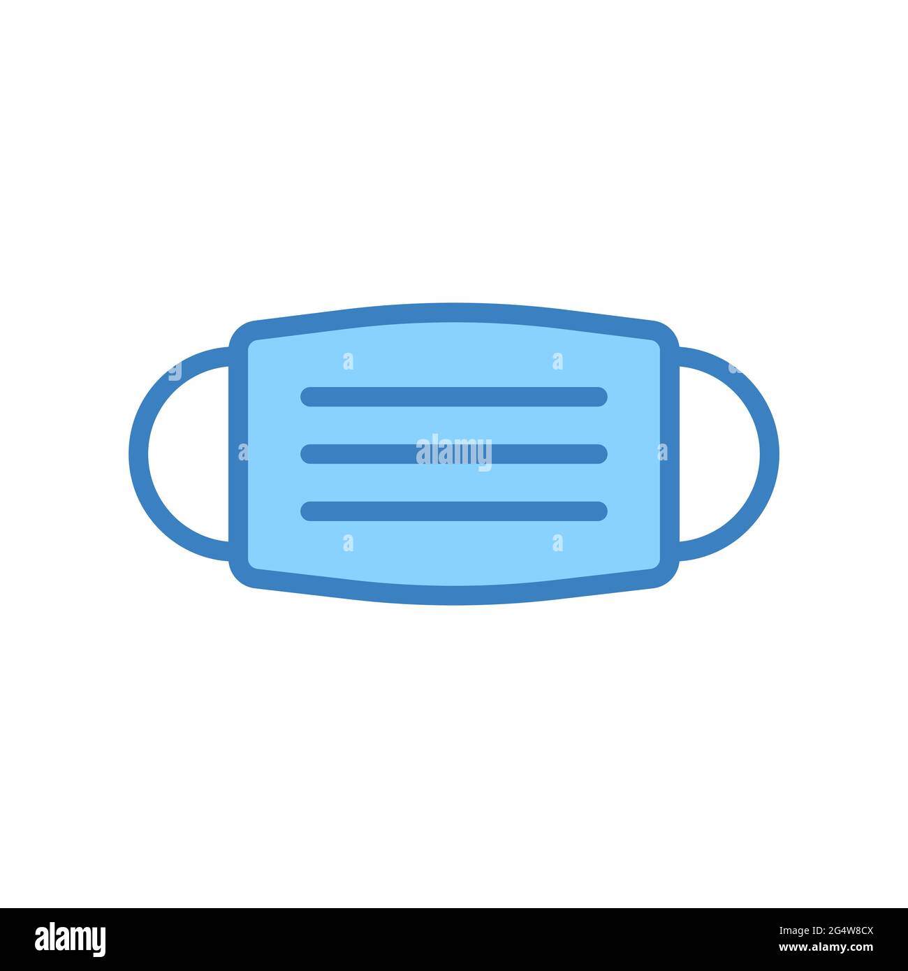 Mouth guard mask, protect from all viruses and bacteria. Vector ...