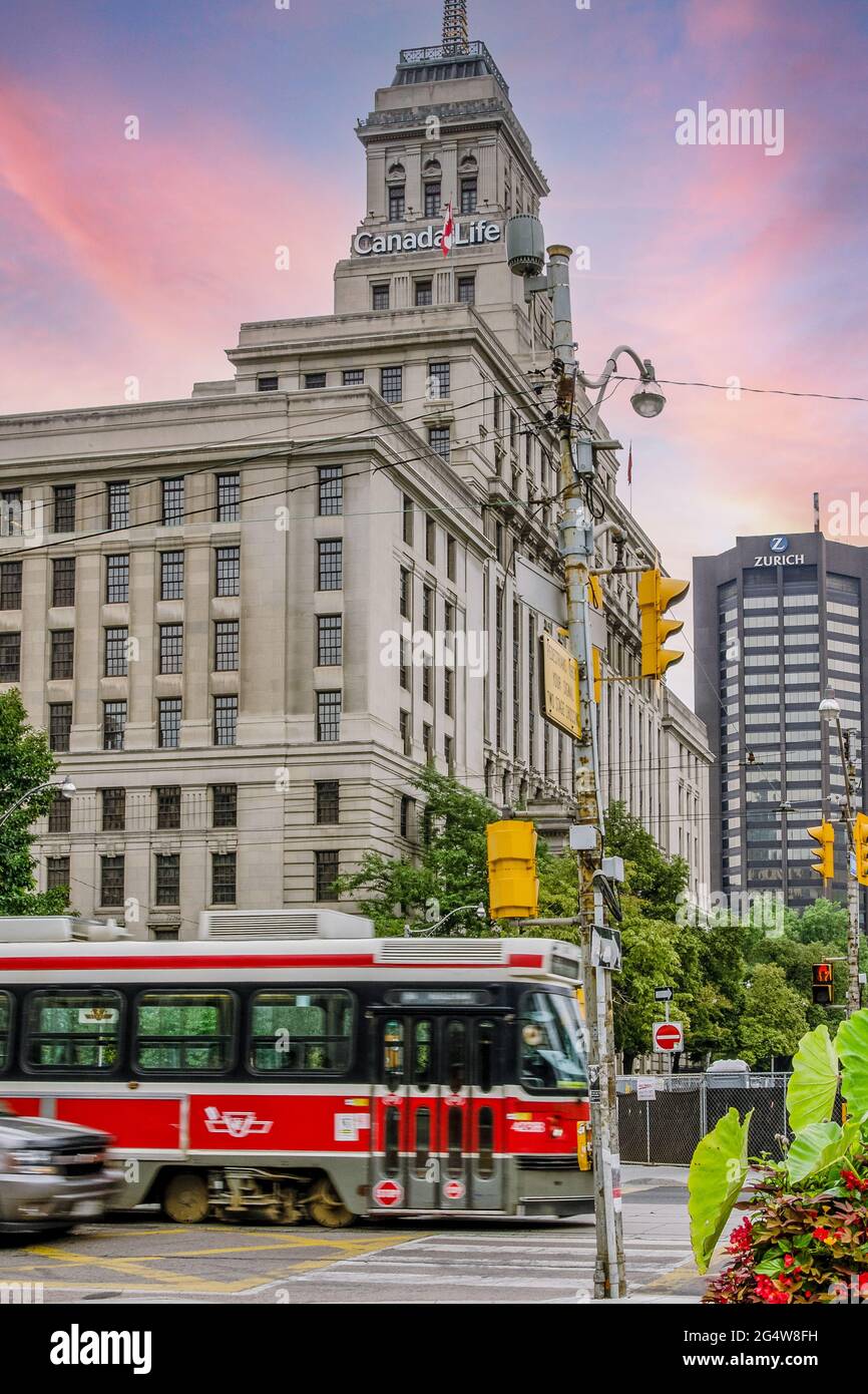 The Canada Life Building is a historic office building, the fifteen ...