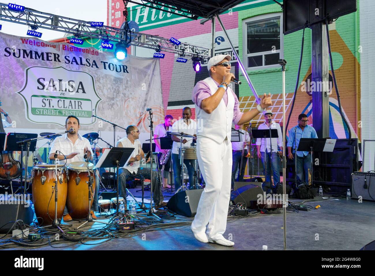The Salsa on St. Clair street festival is a free family street party ...