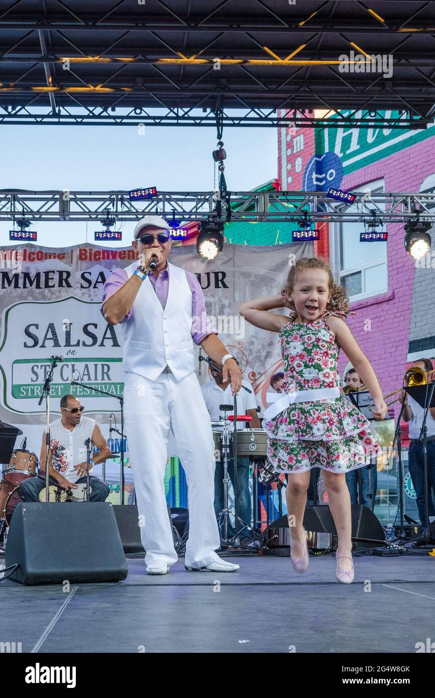 The Salsa on St. Clair street festival is a free family street party ...