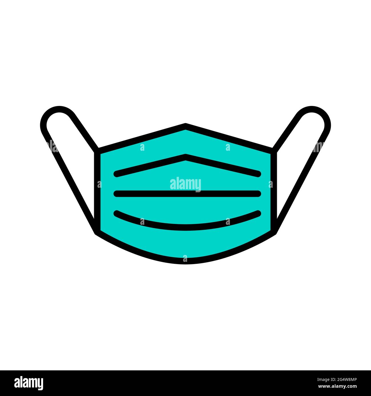 Mouth guard mask, protect from all viruses and bacteria. Vector ...