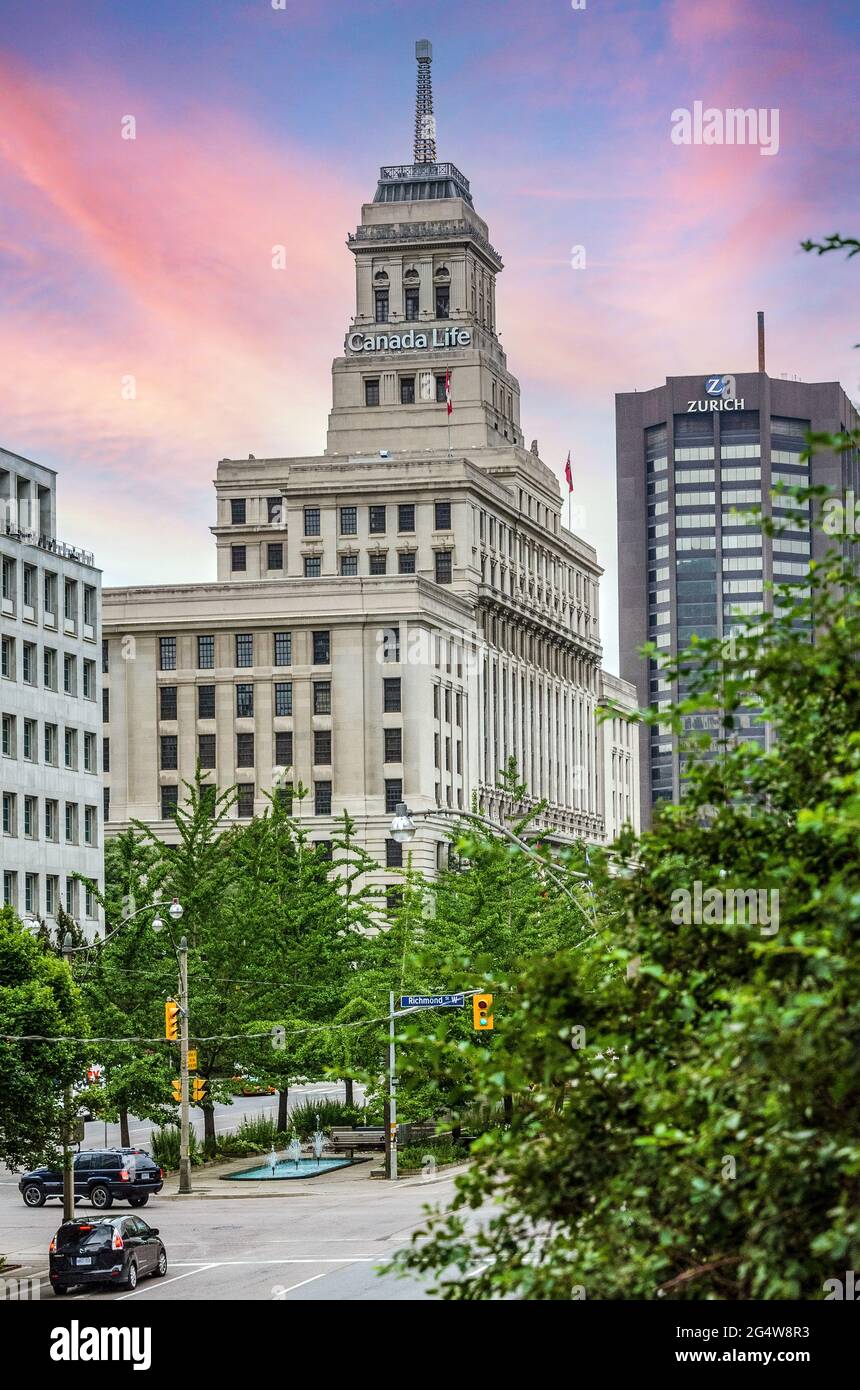 Canada Life Building, Toronto, Canada Stock Photo - Alamy