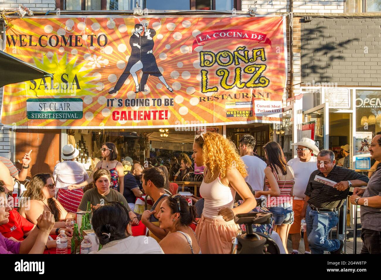 The Salsa on St. Clair street festival is a free family street party ...