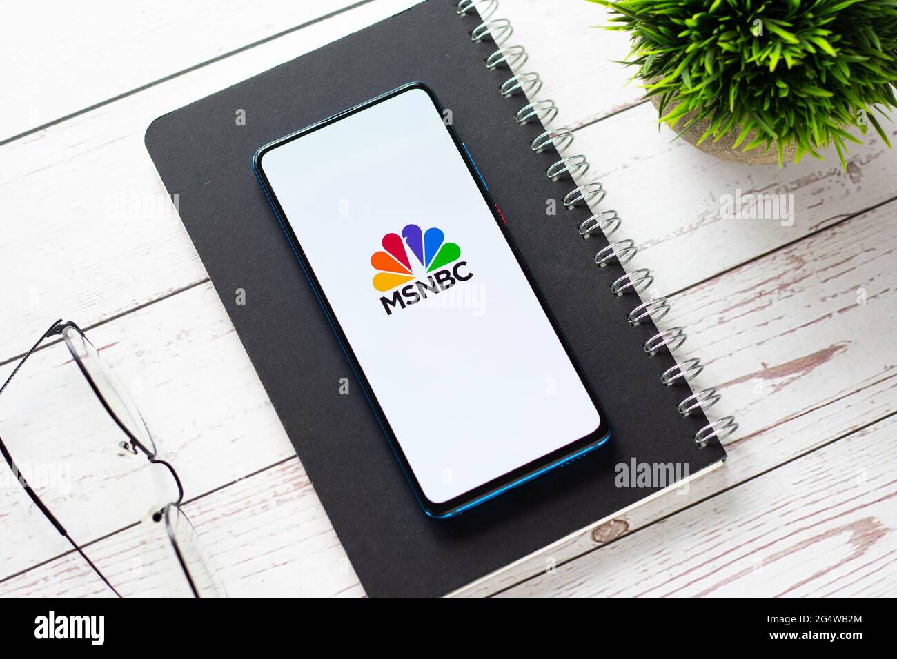 Msnbc logo hi-res stock photography and images - Alamy