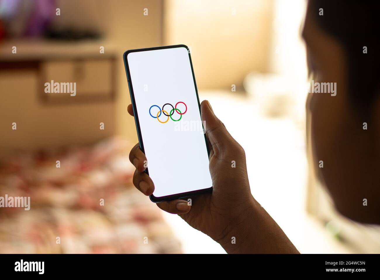Tokyo olympics app hi-res stock photography and images - Alamy