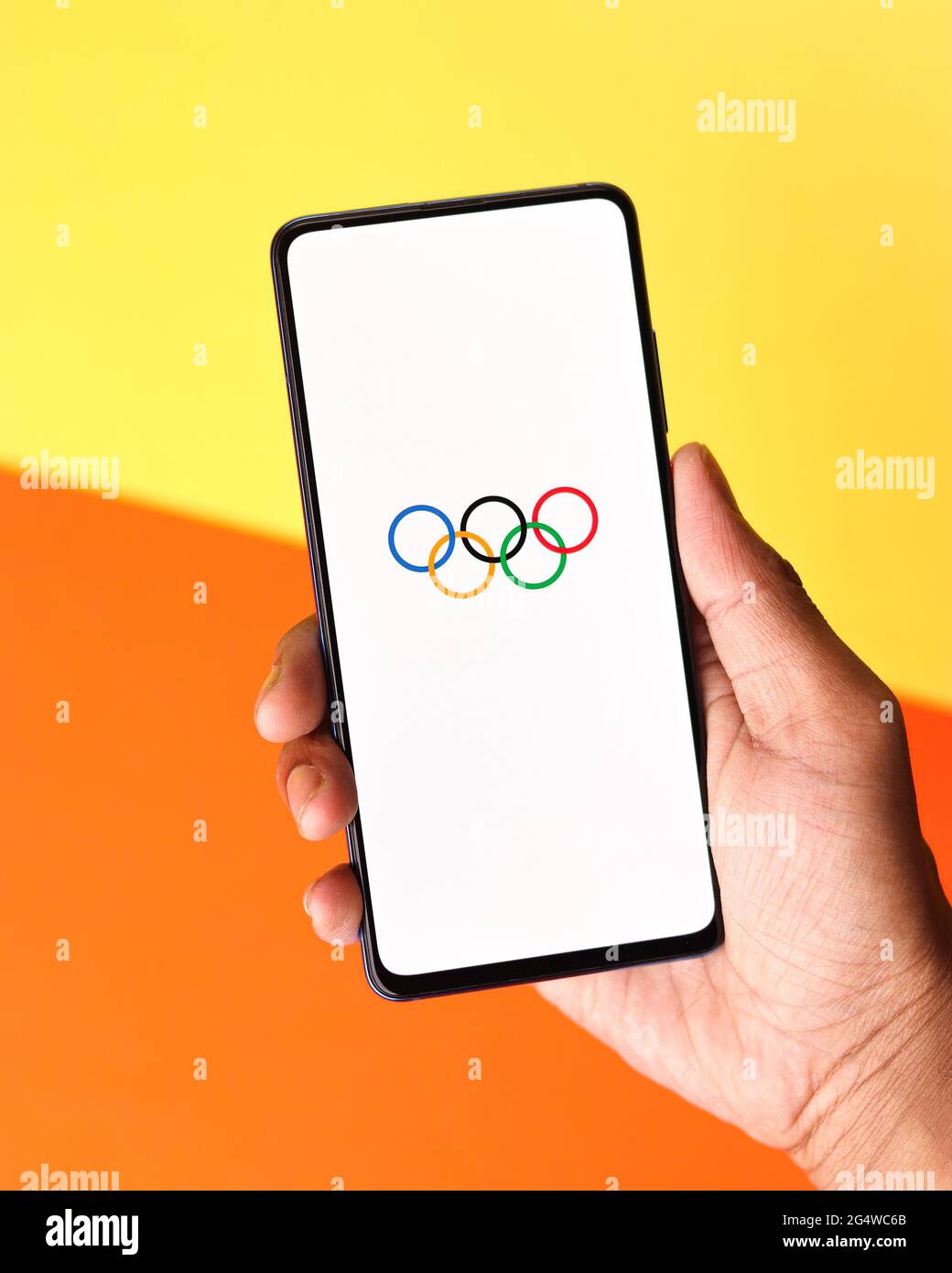 Tokyo olympics app hi-res stock photography and images - Alamy