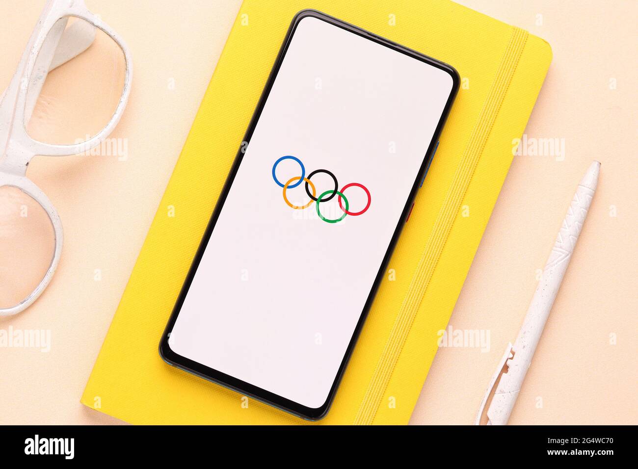 Tokyo olympics app hi-res stock photography and images - Alamy