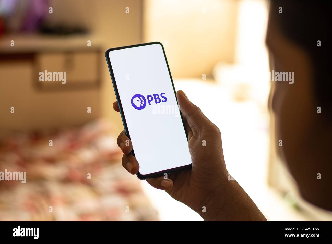 Pbs logo hi-res stock photography and images - Alamy