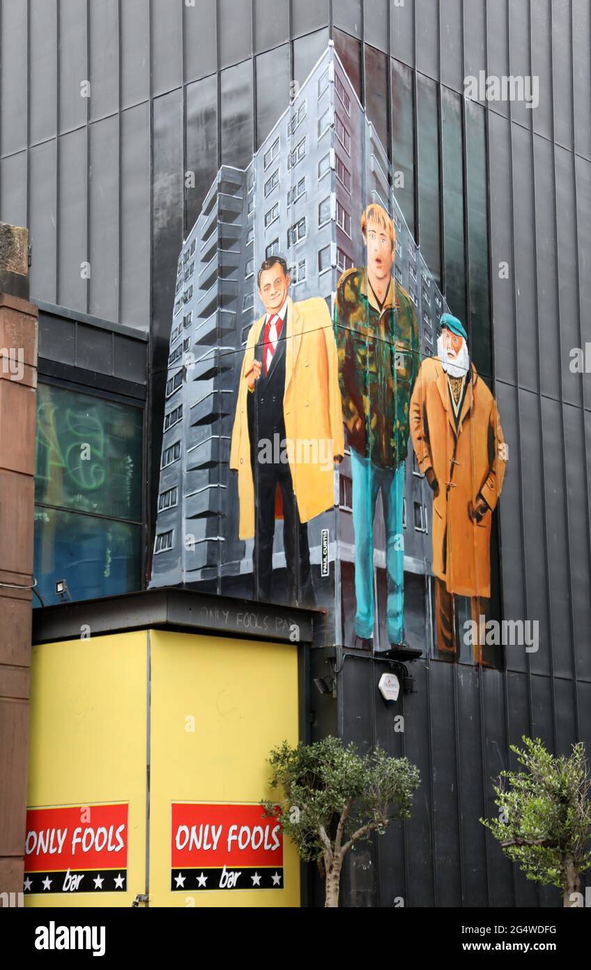 Only Fools Bar at Seel Street in Liverpool Stock Photo - Alamy