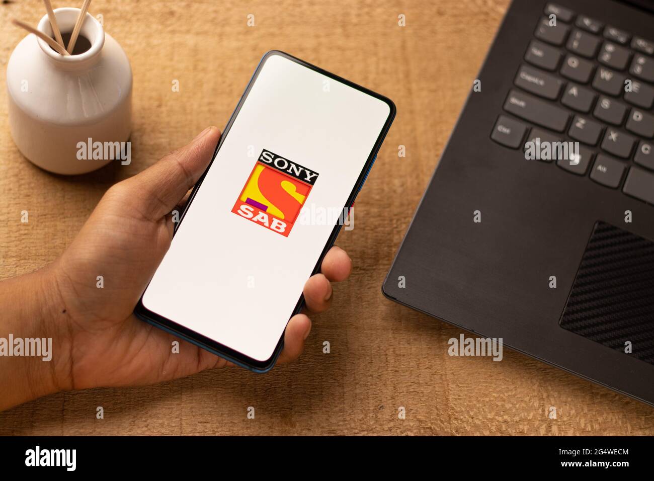 Sony sab logo hi-res stock photography and images - Alamy