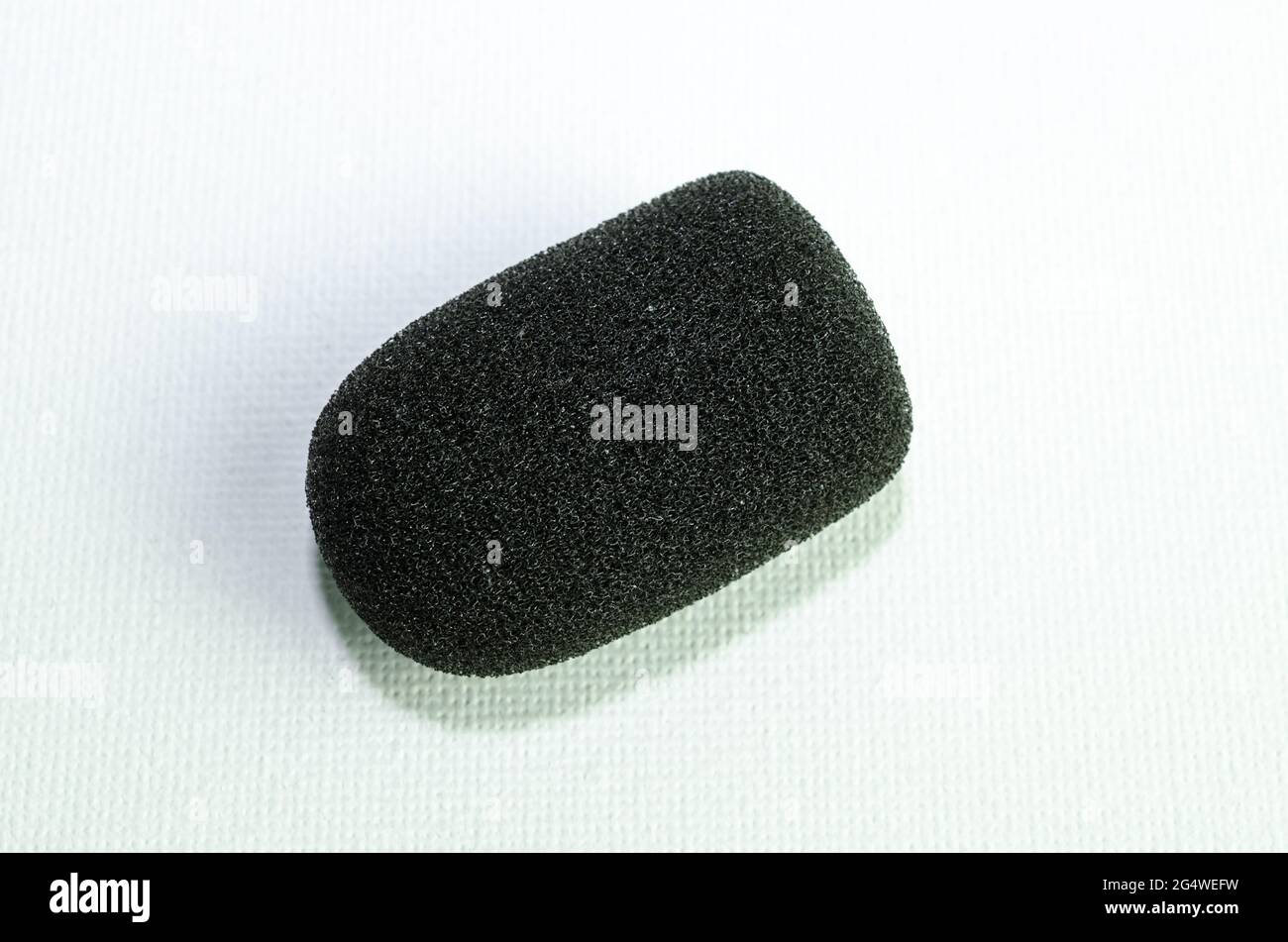 A Close-Up Studio Photograph of a Microphone Windscreen Stock Photo - Alamy