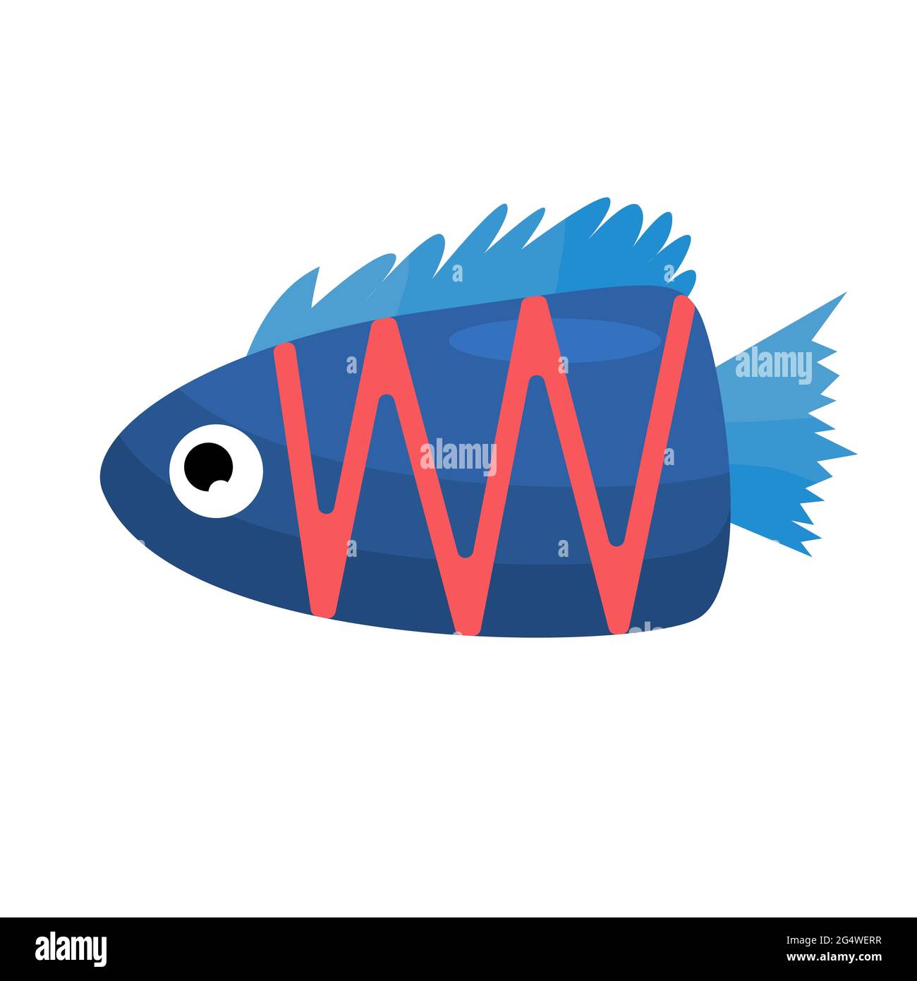 Dark blue tail Cut Out Stock Images & Pictures - Alamy