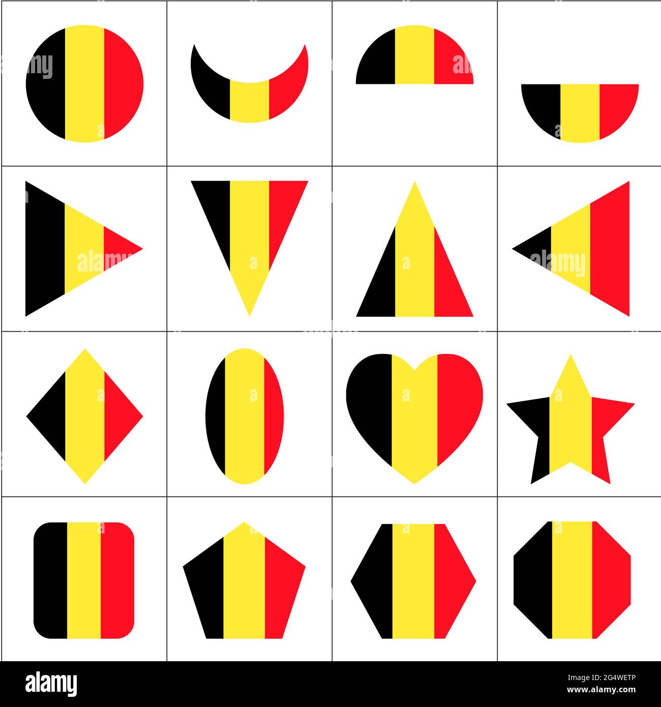 Belguim flag hi-res stock photography and images - Alamy