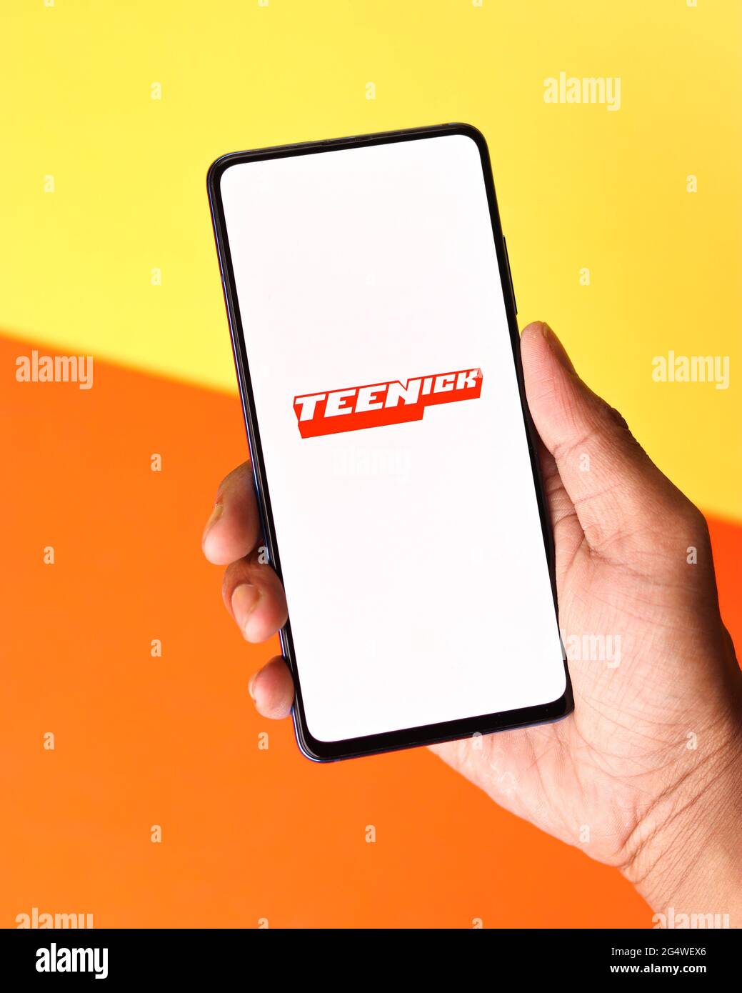 Teennick logo hi-res stock photography and images - Alamy