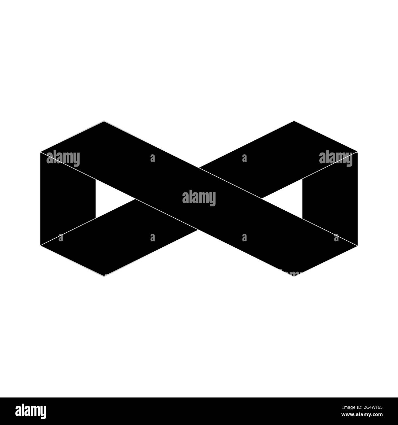 Infinity symbol vector hi-res stock photography and images - Alamy