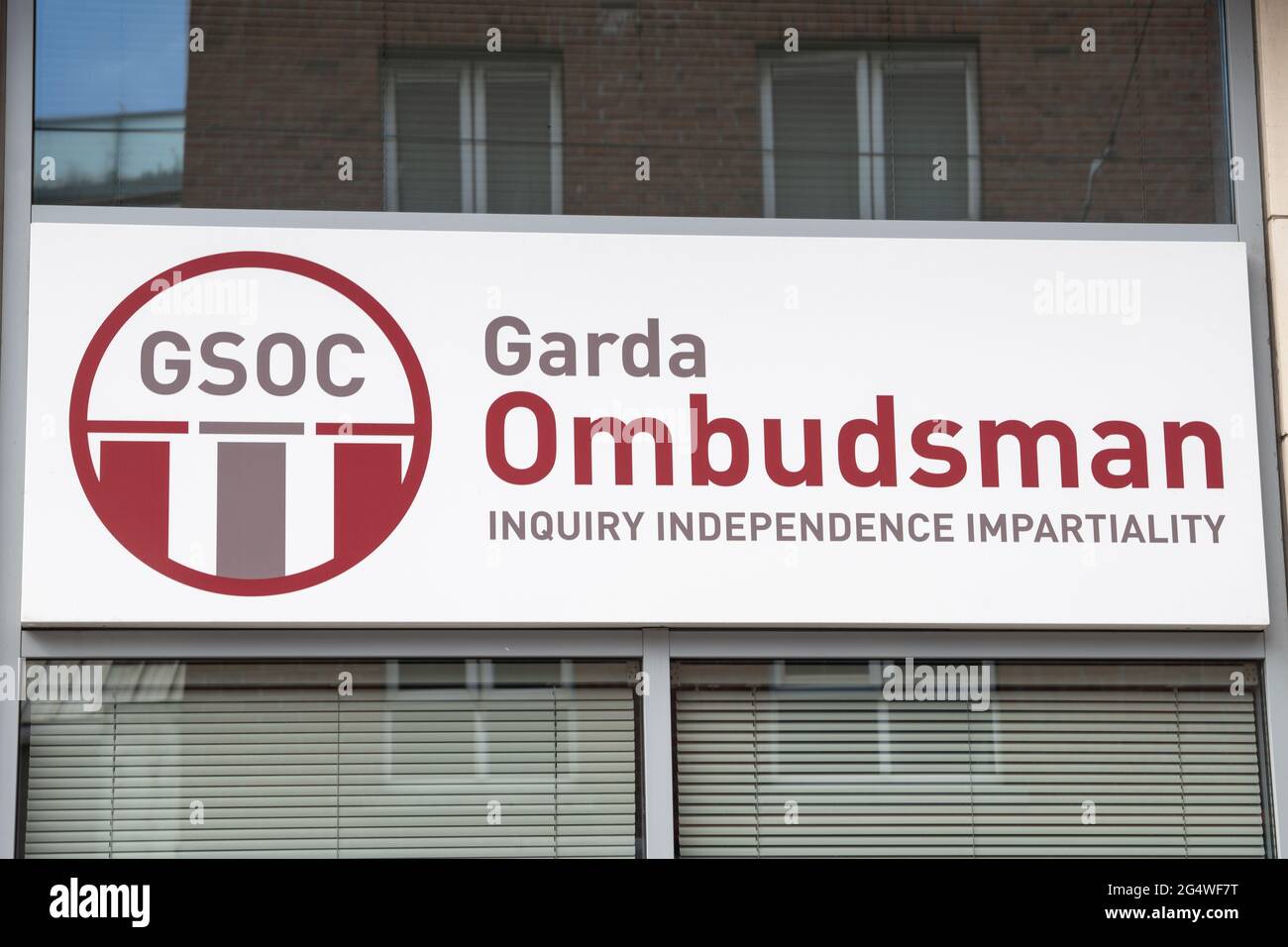 Dublin 1, Dublin, Ireland, June 11th 2021. Garda Ombudsman Office Abbey ...