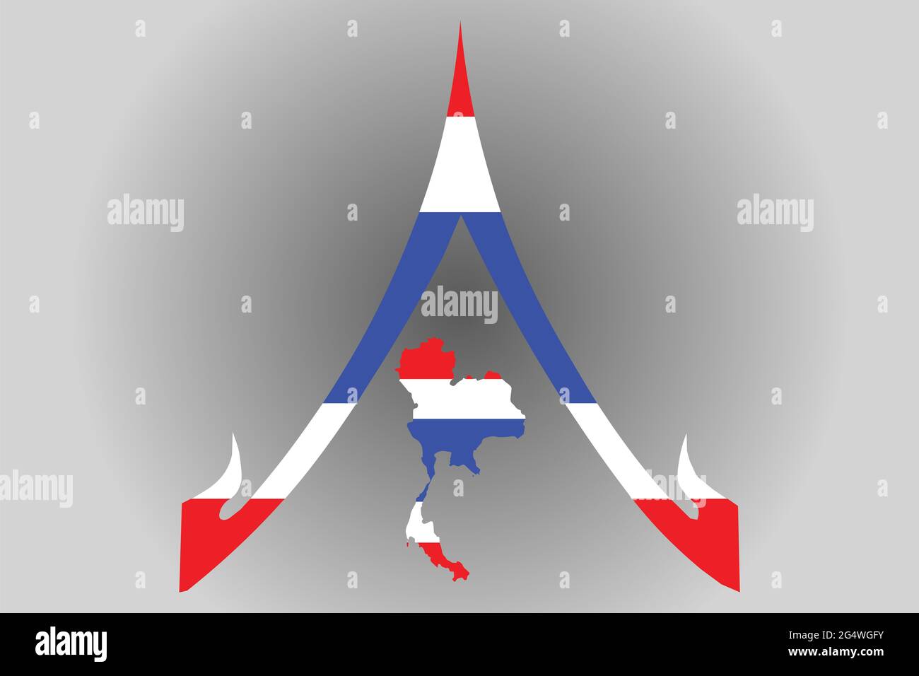 Siam flag white elephant hi-res stock photography and images - Alamy
