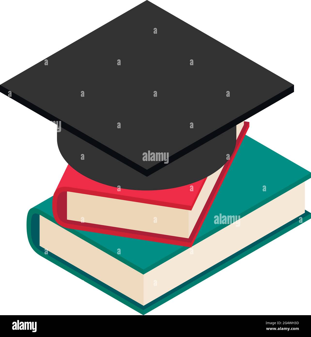 Higher education icon. Isometric illustration of higher education ...