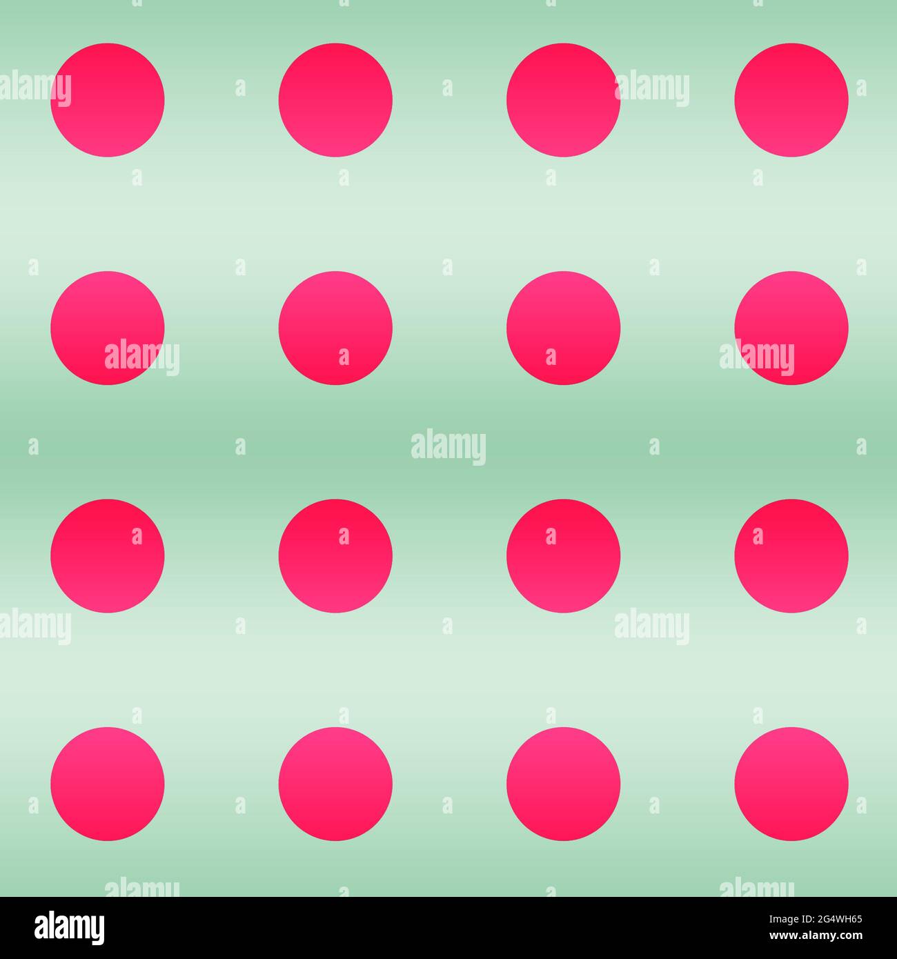 Round circles pink and green backgrounds seamless pattern larger polka ...
