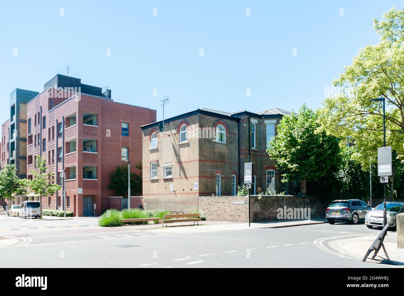 The Peabody Group development on the grounds of the former Plaistow ...